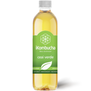 Kombucha cu ceai Verde - Comanda online pe Vegaway bauturi naturale